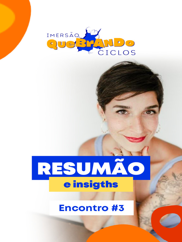 Resumo Encontro 3 Quebrando Ciclos | PDF