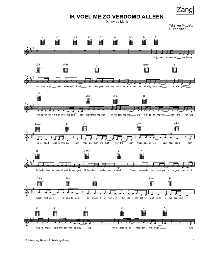 Ik Voel Me Zo Verdomd Alleen | PDF