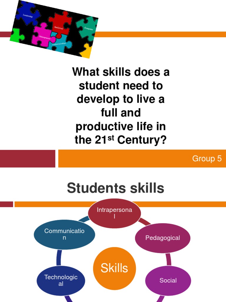What Skills Does A Student Need To Develop To Live A Full and ...