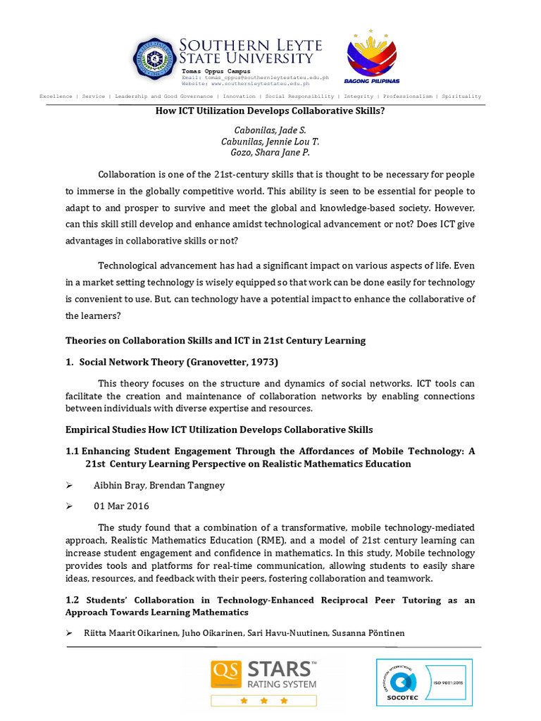 DP TTL2 Final | PDF | Educational Technology | Collaboration