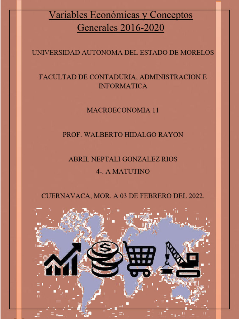 De Acuerdo Con La Lectura de Variables Económicas | PDF | Ciencias económicas | Dinero