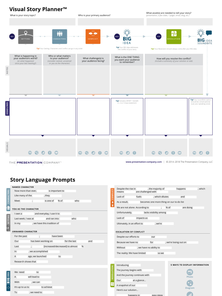 Visual Story Planner Pdf