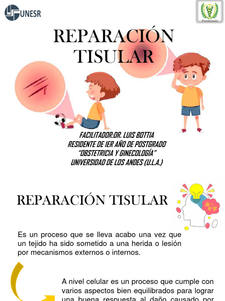 Reparacion Tisular | PDF | Cicatrización de la herida | Hemostasia