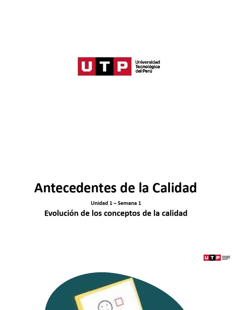 S01 - s1 - Material HC - Evolución Concepto de Calidad | PDF | Calidad (comercial) | Innovación