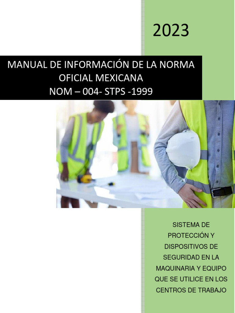 Nom - 004 - STPS - 1999 | PDF | Riesgo