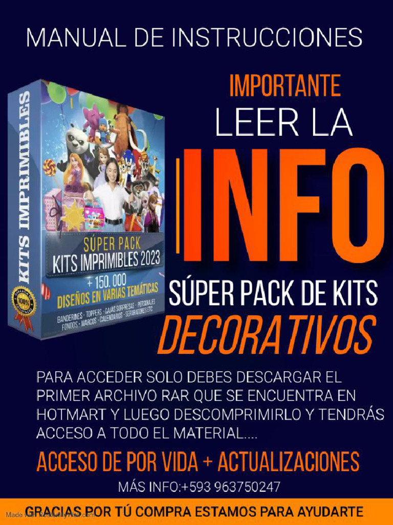 Instrucciones de Uso | PDF