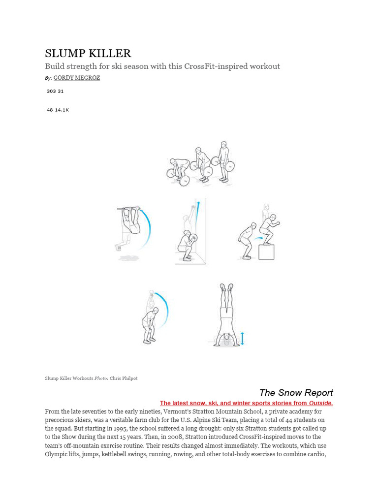 Slump Killer | PDF | Kettlebell | Individual Sports