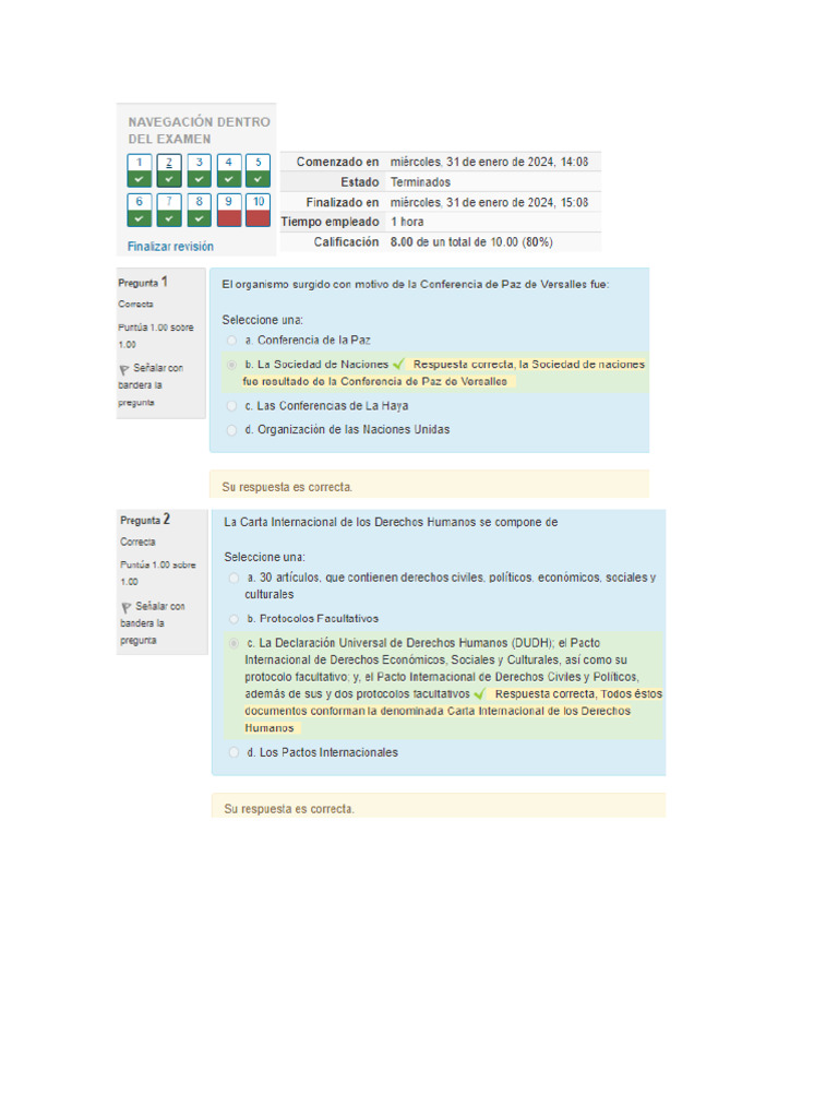 Modulo 1 Examen Final Derechos Constitucionales CNDH | PDF