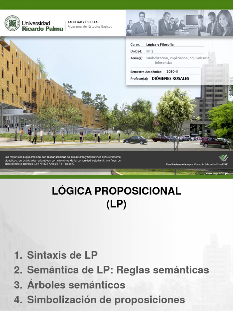 Lógica Proposicional | PDF | Proposición | Gramática