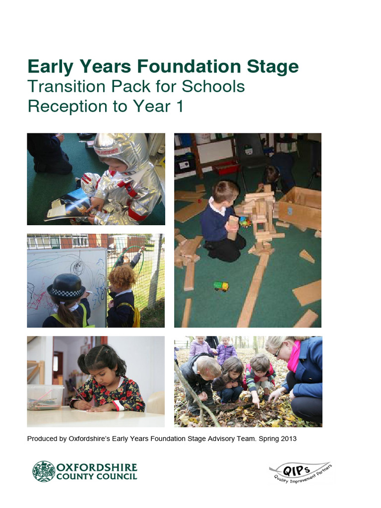 EYFS Transition Pack Schools | Download Free PDF | Learning | Feeling