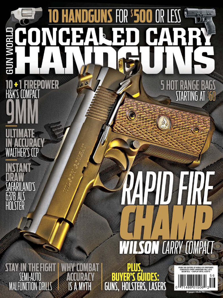 Conceal and Carry Handguns - Fall 2015 | PDF | Handgun | Firearms