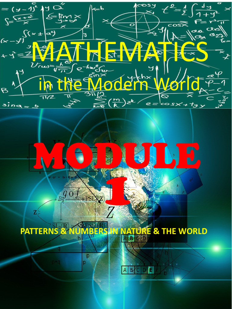 MODULE 1 GE 4 MMW Pattern and Sequences | PDF | Fractal | Pattern