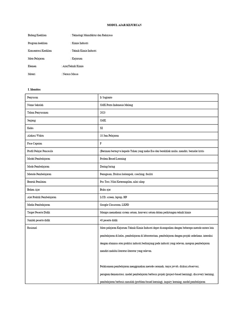 13 Modul Ajar Kejuruan ATK. 2 Fix | PDF