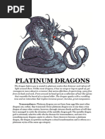 Time Dragon Stat Blocks for D&D 5E | PDF | Dragon | Monsters