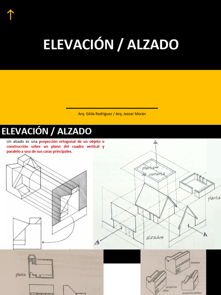 Semana 11 (Sesión 2) - Elevaciones 1 | PDF | Arte