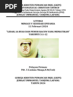 Contoh Votum dan Salam Ibadah | PDF