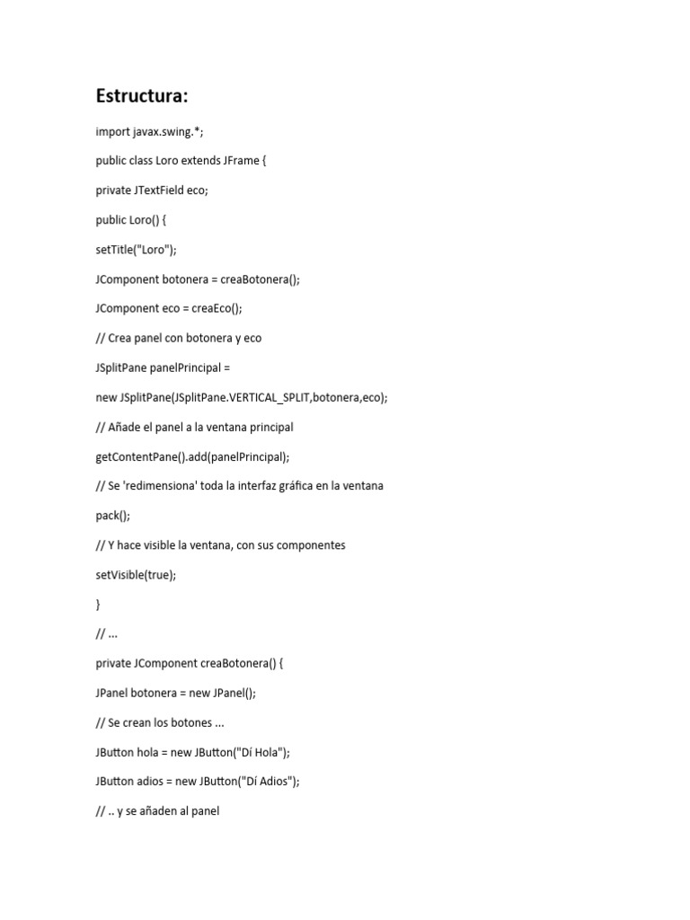 E Structur A | PDF | Ventana (informática) | Desarrollo de software