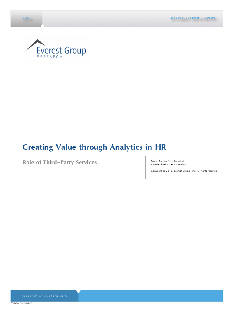 Changed role of Hr Analytics | PDF | Analytics | Data
