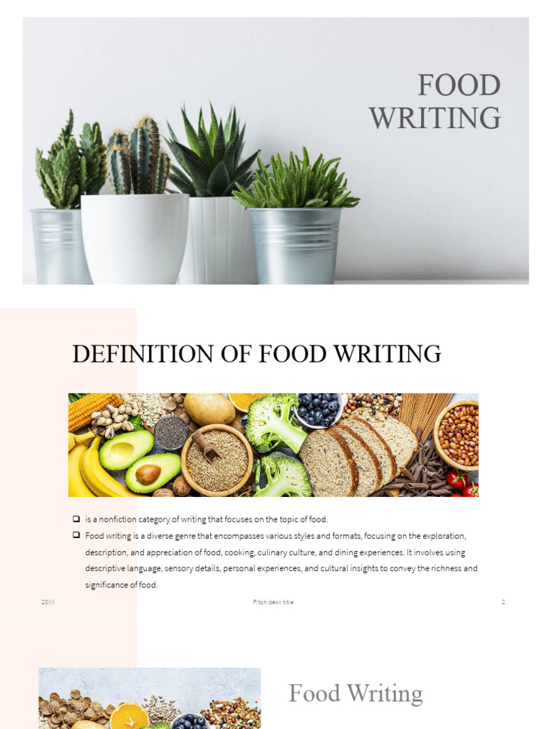 Food Writing | PDF | Restaurants