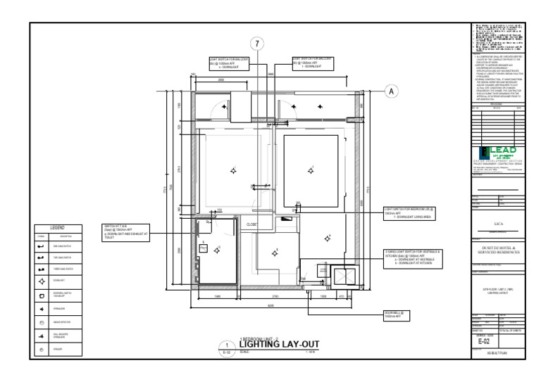 Unit 2 Lighting Layout | PDF | Design | Architectural Design