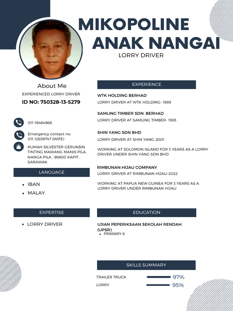 CONTOH RESUME | PDF