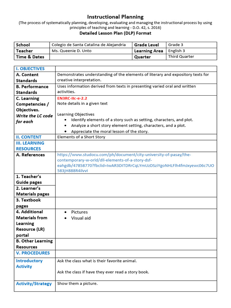 Queen DLP | PDF | Plot (Narrative) | Learning