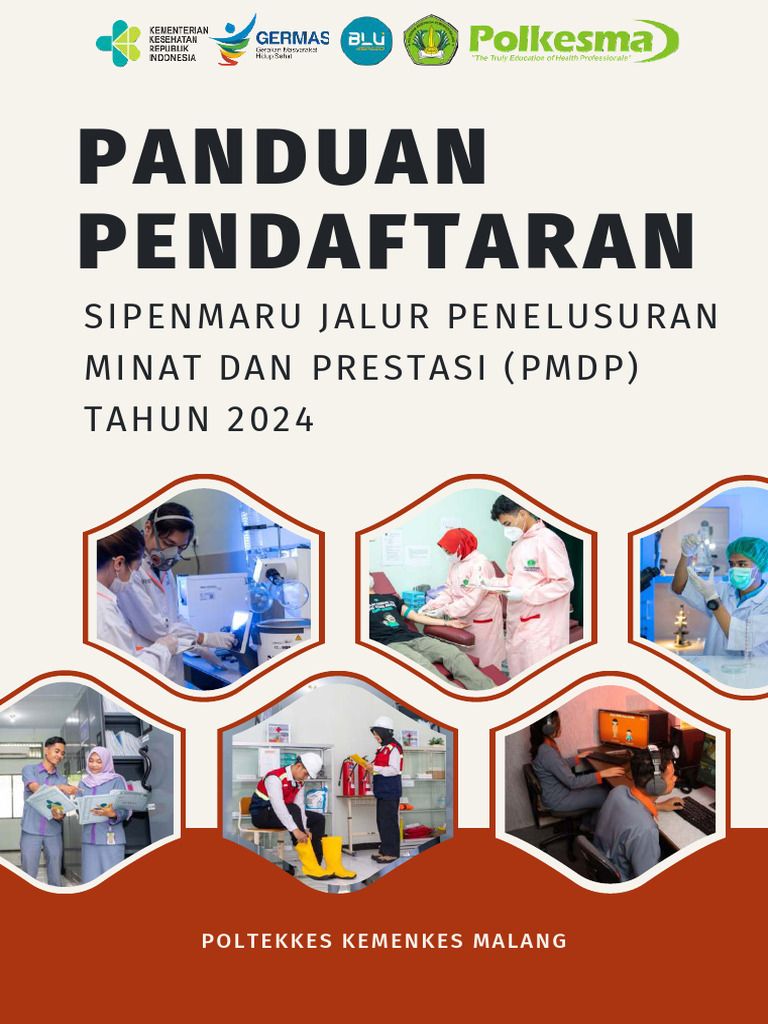 (Panduan) Sipenmaru Jalur PMDP Poltekkes Kemenkes Malang Tahun 2024 97127 | PDF