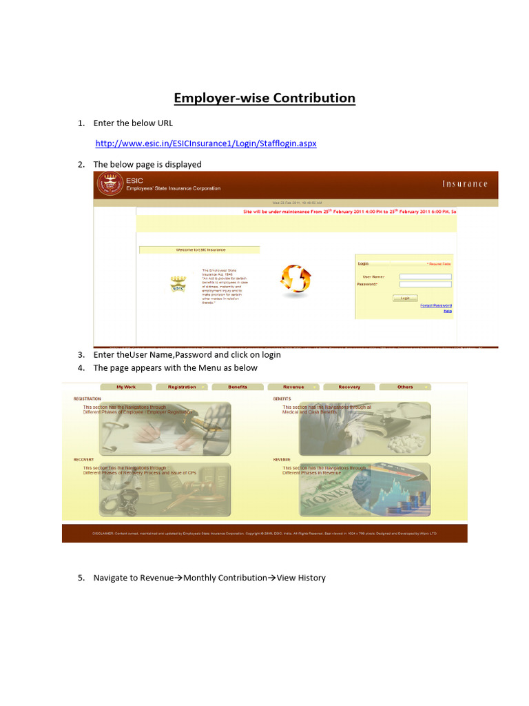Employerwise Contribution-RevBrs030311 | PDF