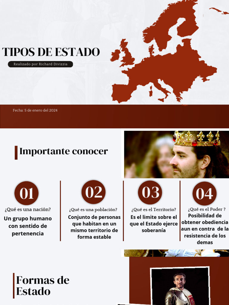 Presentación tipos de estado | PDF