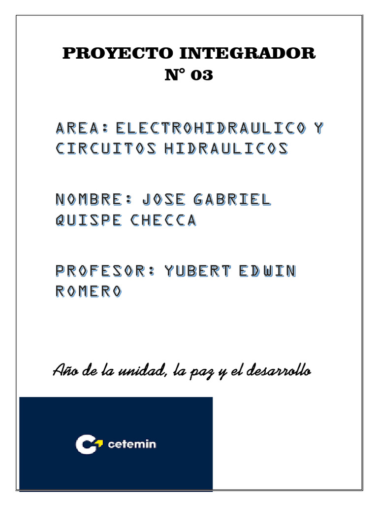 Proyecto Integrador N3 PDF Ok | PDF | Controlador lógico programable | Ingeniería Informática