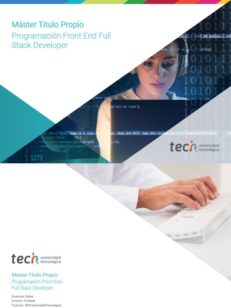Maestria Programacion Front End Full Stack Ddeveloper | PDF | Bootstrap (marco frontal) | Script ...