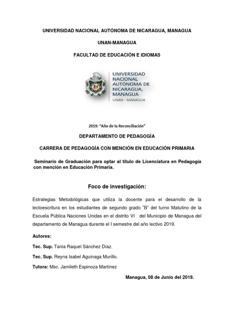 Lec Toes Cri Tura | PDF | Enseñando | Aprendizaje