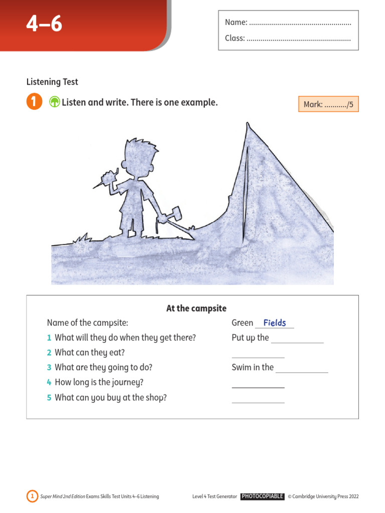 SM2 L4 ExamSkills U456 Listening | PDF | Career & Growth | Foreign Language Studies