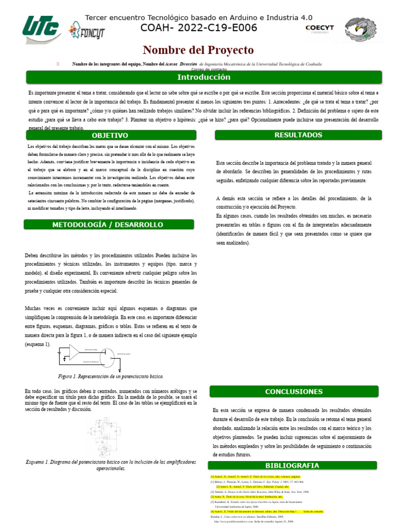 Poster Utc Meca | PDF | Science