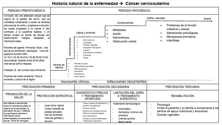Historia Natural de La Enfermedad Cacu | PDF | Cáncer | Cáncer de ...