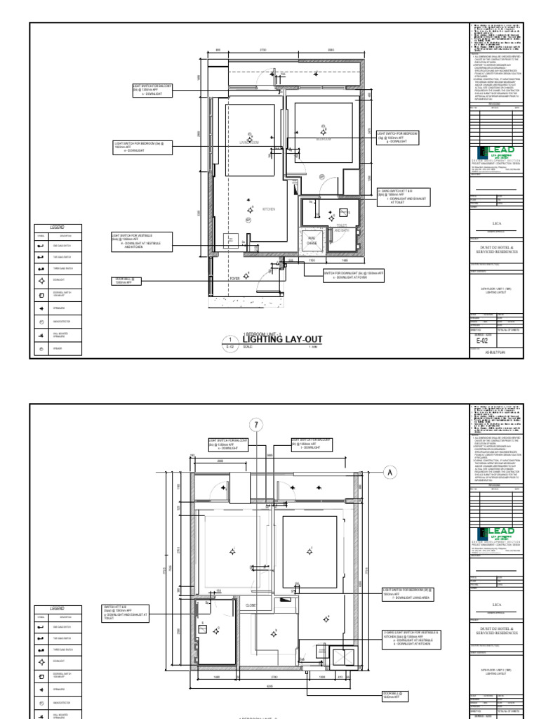 Residential Lighting Layout Plan | PDF | Architectural Design | Architecture