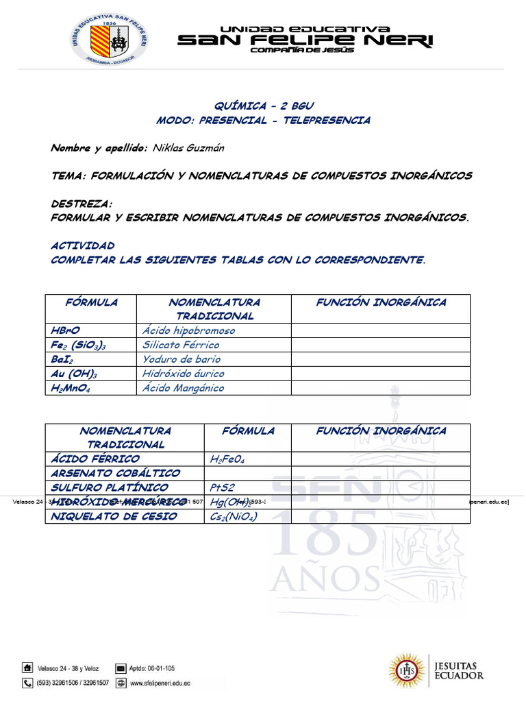 2 Bgu Química Refuerzo Pdf