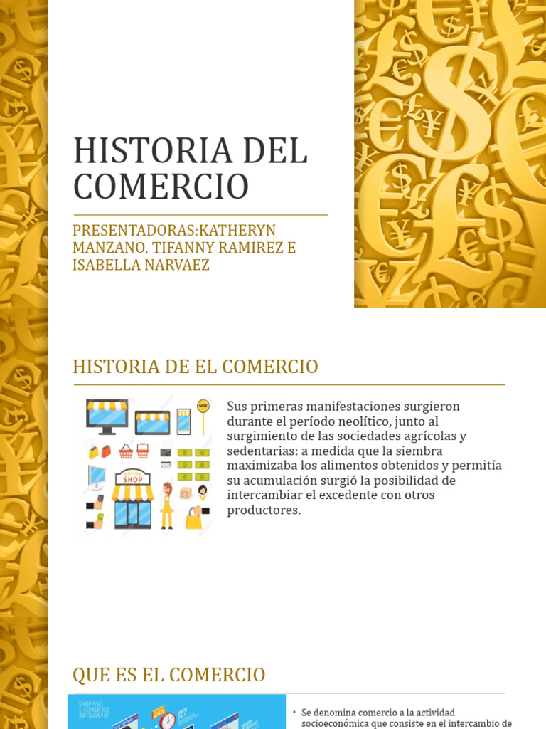 Historia Del Comercio | PDF | Comercio | Agricultura
