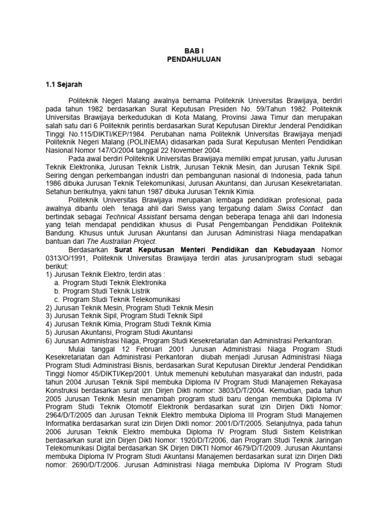 Surat Pernyataan Buta Warna Polinema | PDF | Bisnis | Komputer