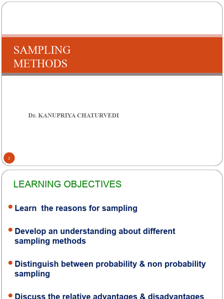 Sampling | PDF | Sampling (Statistics) | Stratified Sampling Sampling | PDF | Sampling (Statistics) | Stratified Sampling