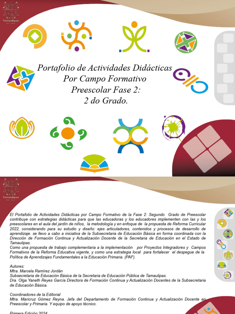Fichero de Actividades Didácticas Por Campo Formativo Preescolar (1 ...