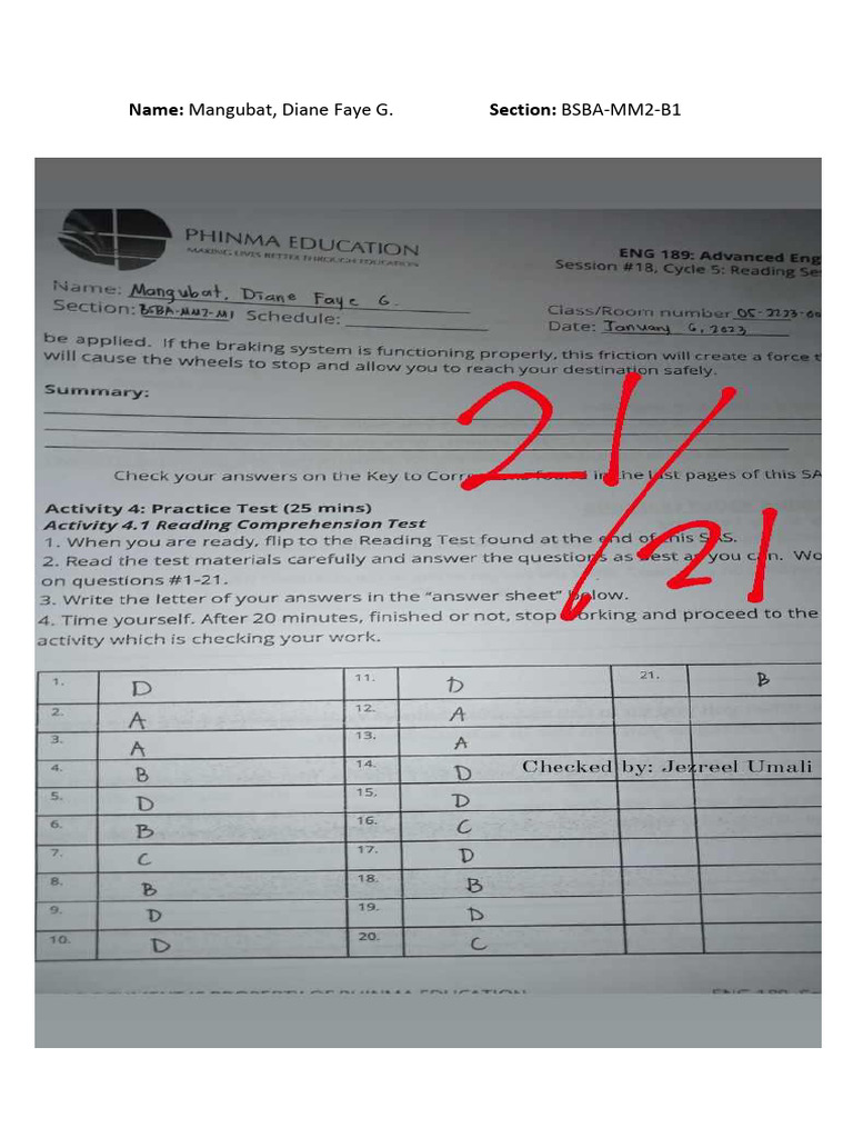 Eng189-Sas 18 & 19 | PDF