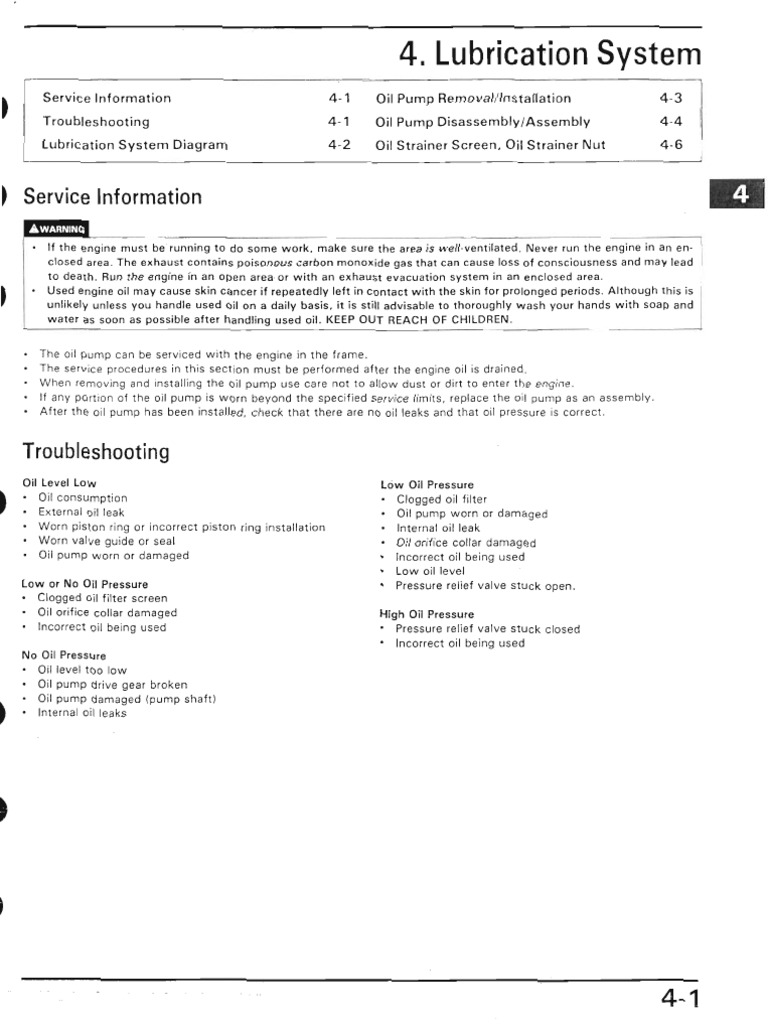 04 - Lubrication System | PDF