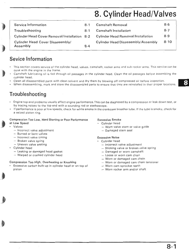 08 - Cylinder Head-Valves | PDF