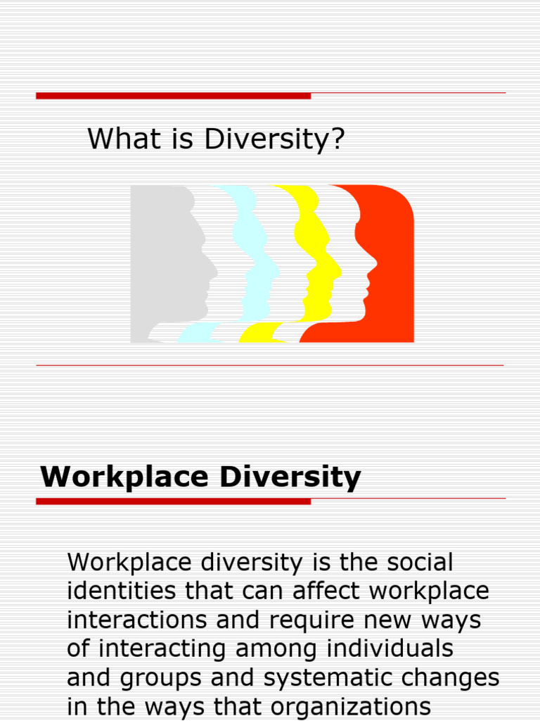 What Is Diversity | PDF | Employment | Diversity (Business)