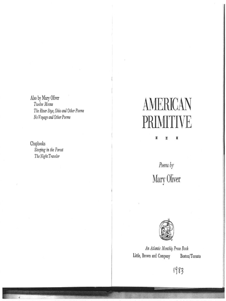 Oliver Poems | PDF