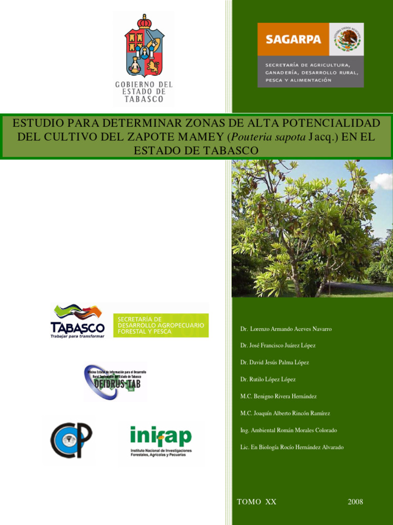 Funciones Del Zapote | PDF | Clima | Ciencias de la Tierra