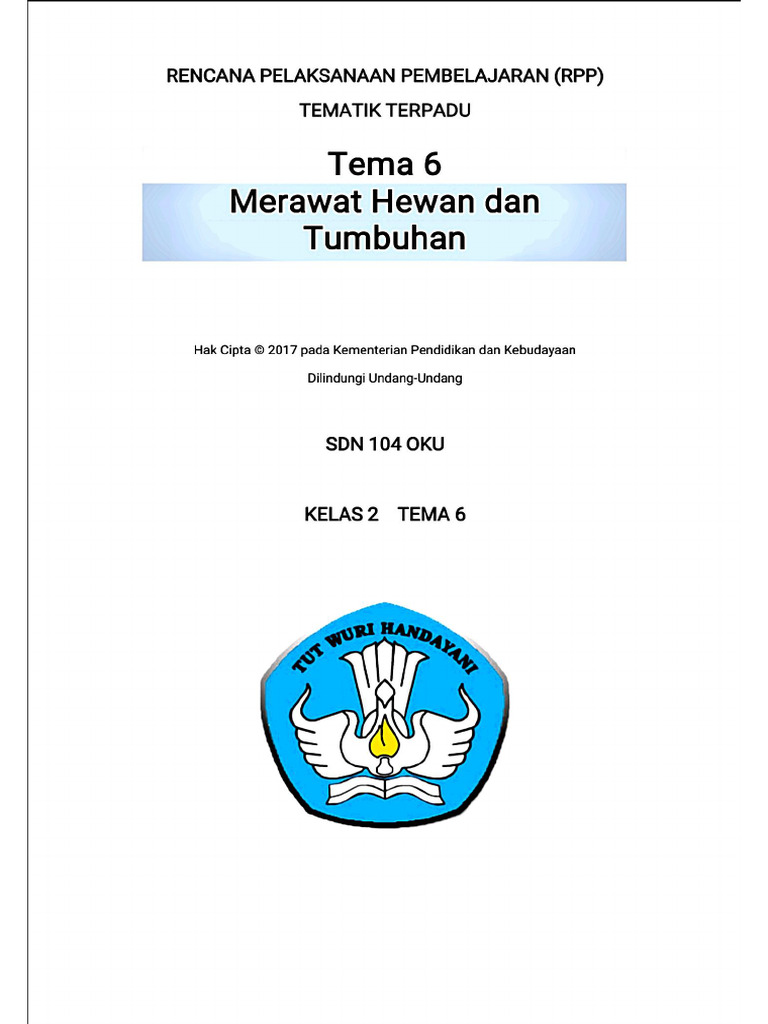 PDF RPP Tema 6 | PDF