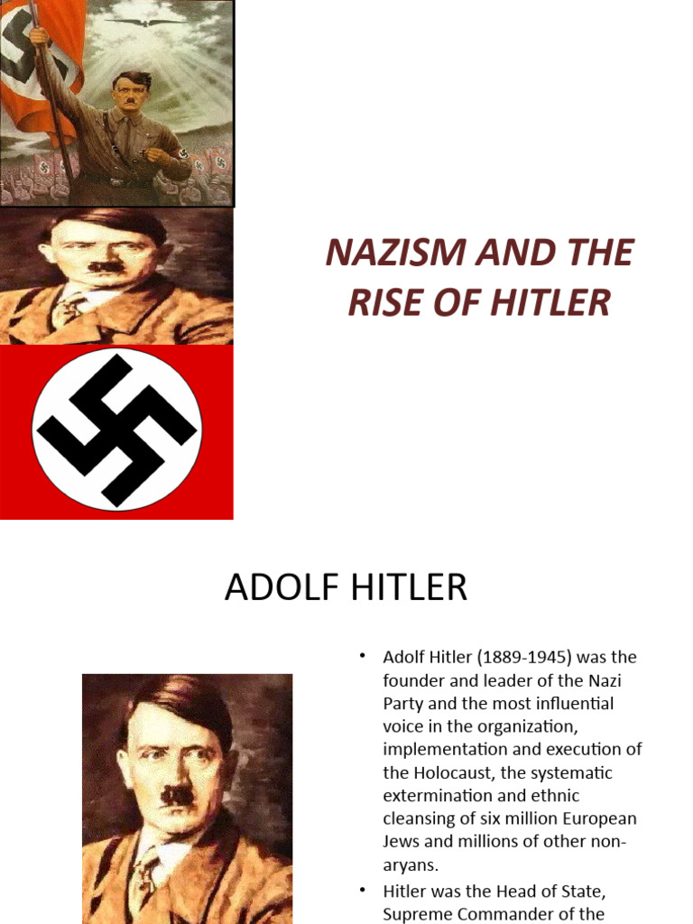 Nazism and The Rise of Hitler | PDF | Nazi Germany | Adolf Hitler
