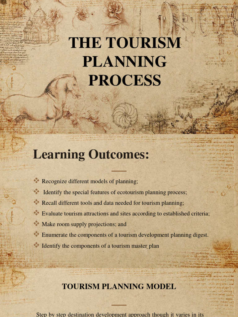 2 - The Tourism Planning Process | PDF | Strategic Planning | Economies
